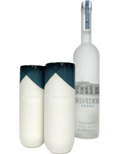 Belvedere Vodka 2 Natural Signature Glasses