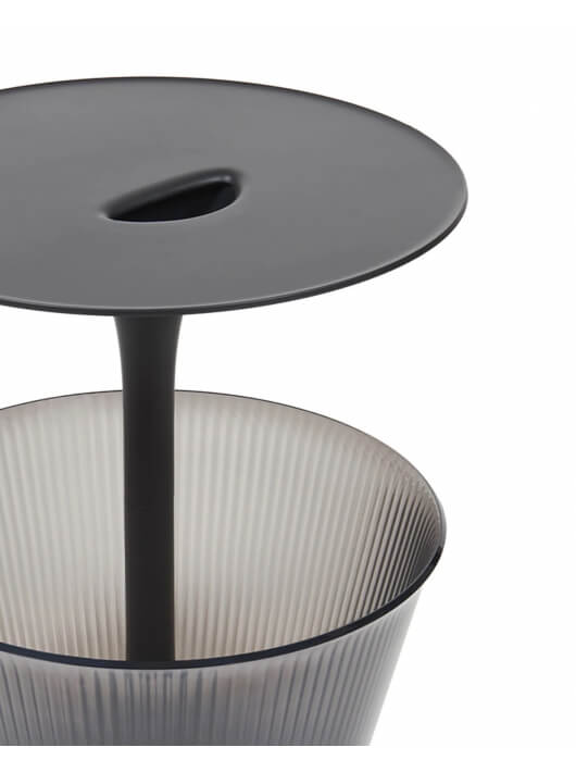 ALESSI Table d'appoint polyvalente "Ice Bucket"